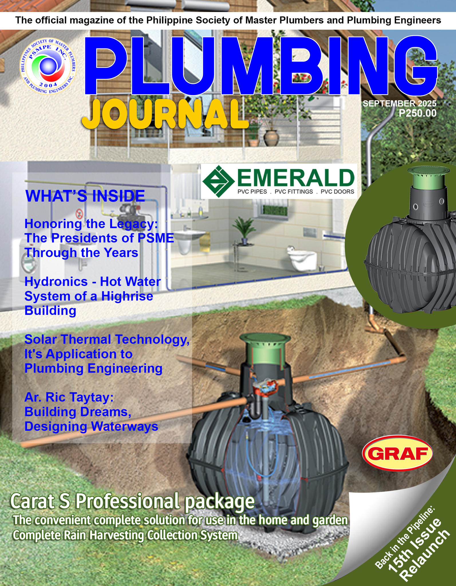 PSMPE Relaunches Plumbing Journal to Elevate the Plumbing Engineering ...